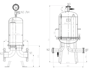 Brother Filtration Phasic Multiple Cartridge Housing - Brother Filtration